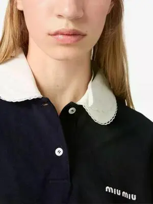 Miu Miu Piqué Polo Shirt