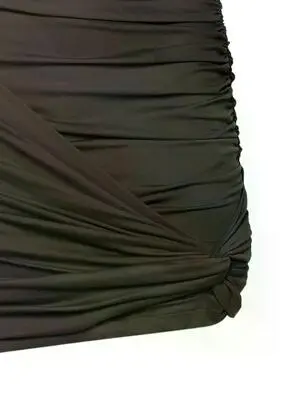 Magda Butrym Ruched Draped Mini Skirt