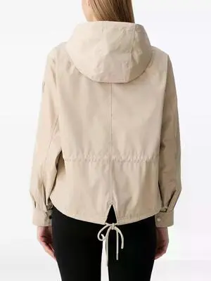 Dkny Hooded Drawstring Jacket