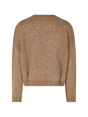 ROBERTO COLLINA Chunky-knit Crew-neck Sweater