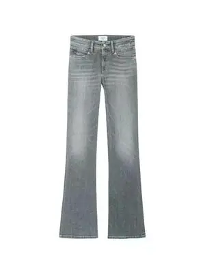 CAMBIO Paris Flared Jeans - Grey