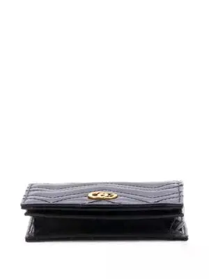 Gucci Gg Marmont Bifold Wallet Matelasse Leather Small Wallets