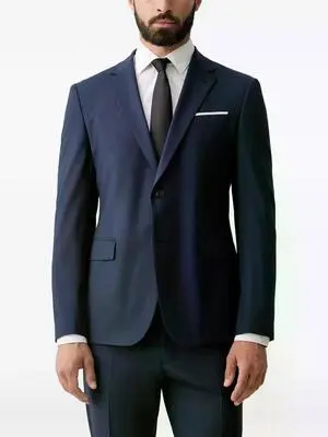 JOOP! Single-breasted Notch-lapel Suit - Blue