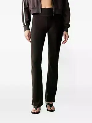 Guess Flare Track Pants - Brown