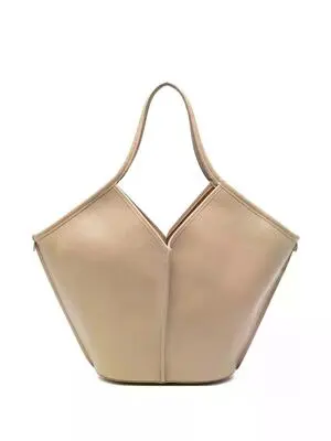 Hereu Calella Leather Tote Bag - Neutrals