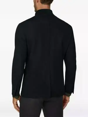 Boggi Milano Blazer Diagonal Wool Blend B Tech
