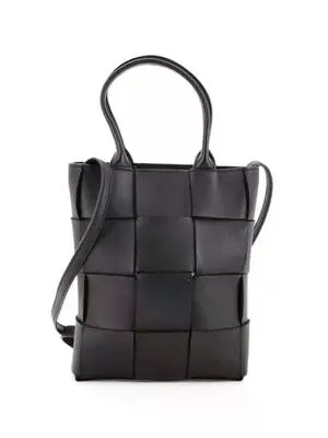 Bottega Veneta Cassette Convertible Maxi Tote Bag - Black