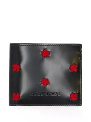 Dsquared2 Logo-debossed Wallet - Black