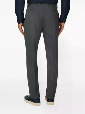 Boggi Milano Trousers In Technical Wool