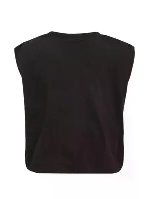 Rag & Bone Mica Bubble Tank Top - Black