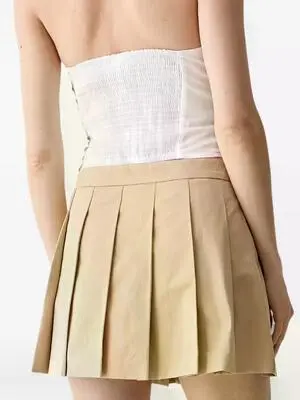 Guess Pleated Mini Skirt - Neutrals