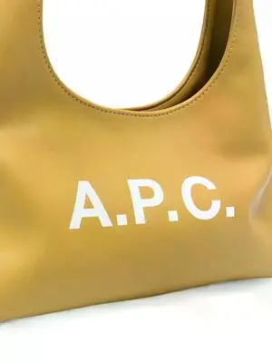 A.p.c. Baby Ninon Logo-print Tote Bag - Yellow