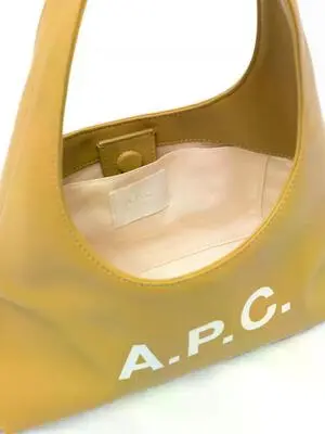 A.p.c. Baby Ninon Logo-print Tote Bag - Yellow
