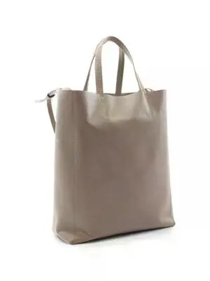 Celine 2000s Vertical Cabas Tote Bag - Neutrals