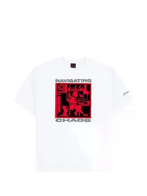 PLEASURES Graphic-print T-shirt - White