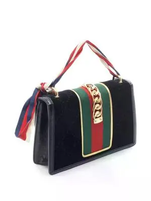 Gucci Sylvie Gg Pattern Tote Bag