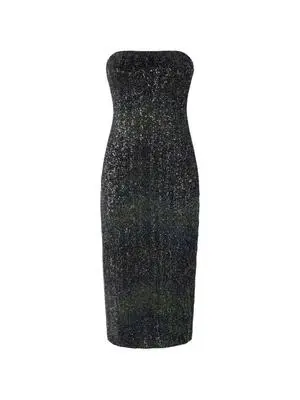 Missoni Sequin Embellished Zigzag Mini Dress - Black