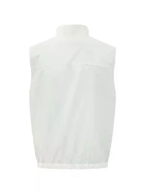 Brunello Cucinelli Bonded Logo-embroidered Reversible Gilet
