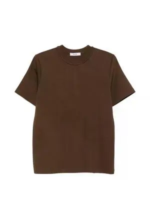 ELEH Crewneck Short Sleeve T-shirt - Brown