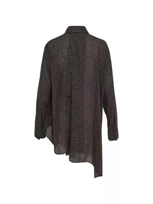 Yohji Yamamoto Check-pattern Shirt