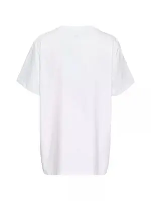 GANNI Graphic Print T-shirt - White