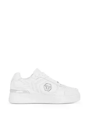 Philipp Plein Pit-stop Sneakers - White
