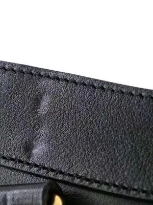 Gucci Diana Nm Bamboo Handle Leather Medium Tote Bag - Black