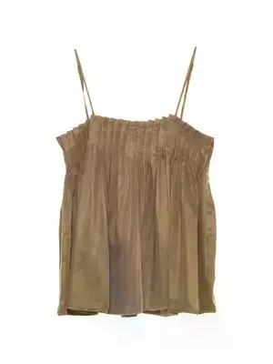 ELEH Spaghetti-strap Sleeveless Top - Neutrals