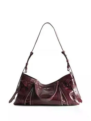 Zadig&Voltaire Madison Small Vintage Patent Bag - Red