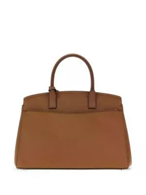 Michael Kors Hamilton Logo-plaque Leather Tote Bag - Brown