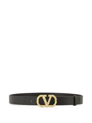 Valentino Garavani Vlogo Swarovski-crystal Embellished Belt