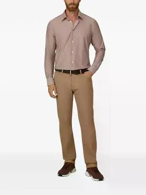 Boggi Milano Jeans In Stretch Denim - Neutrals