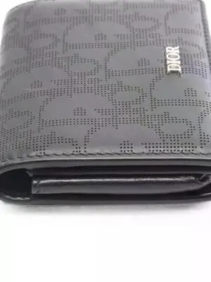 Dior 2000s Oblique Perforated Wallet
