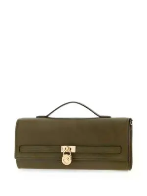 Michael Kors Medium Hamilton Moderne Leather Clutch Bag