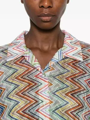 Missoni Zigzag Knit Shirt