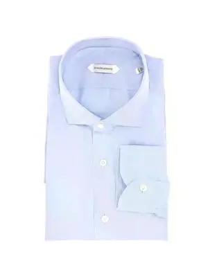 GUGLIELMINOTTI Pointed-collar Shirt - Blue