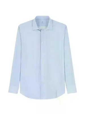 Boggi Milano Shirt Striped Stretch Nylon B Tech Slim Fit