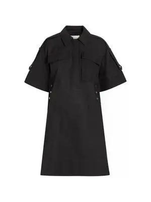 3.1 Phillip Lim Mini Utility Shirt Dress - Blue