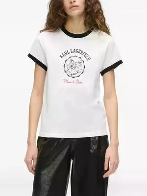 Karl Lagerfeld Choupette Muse Graphic T-shirt