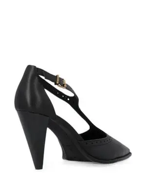 Pinko Brogue Detail T-bar Pumps
