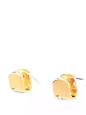 Balenciaga 2010s Logo Earrings