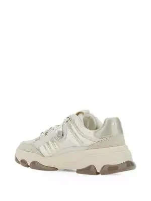 Pinko Panelled Glitter-effect Sneakers