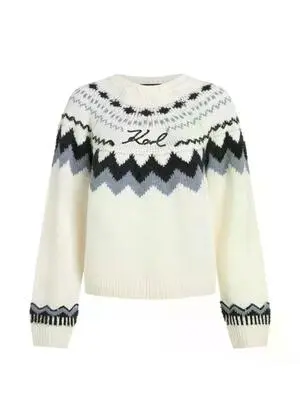 Karl Lagerfeld Alpine Knitted Sweater