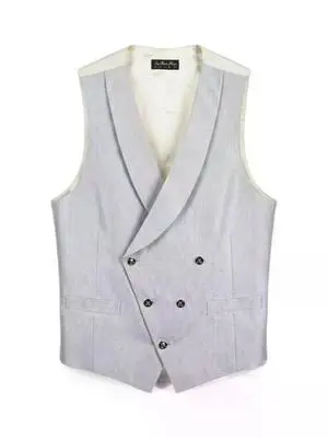 L.B.M. 1911 Double-breasted Micro-dot Waistcoat