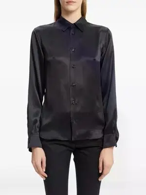 ANN DEMEULEMEESTER Lais Lace-up Shirt - Black