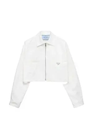 Prada Chino Blouson Jacket - White