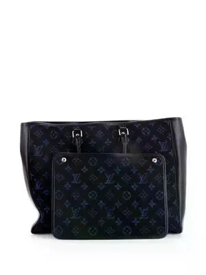LOUIS VUITTON Grand Sac Bag Monogram Jacquard Tote Bag - Blue