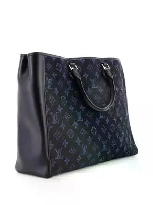 LOUIS VUITTON Monogram Jacquard Tote Bag - Blue