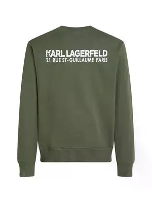 Karl Lagerfeld Rue St-guillaume Organic Cotton Sweatshirt