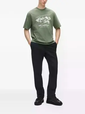 Karl Lagerfeld Après Ski Club T-shirt - Green